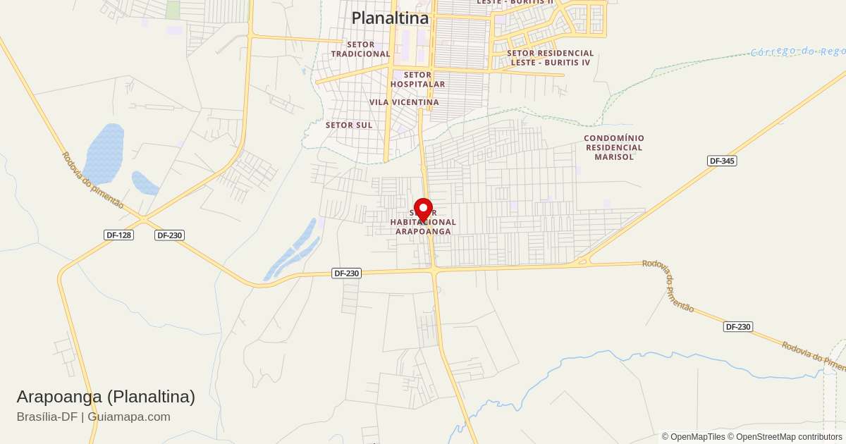 Bairro Arapoanga (Planaltina) - Brasília - DF
