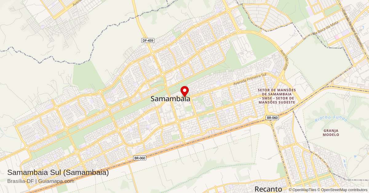 Bairro Samambaia Sul (Samambaia) - Brasília - DF