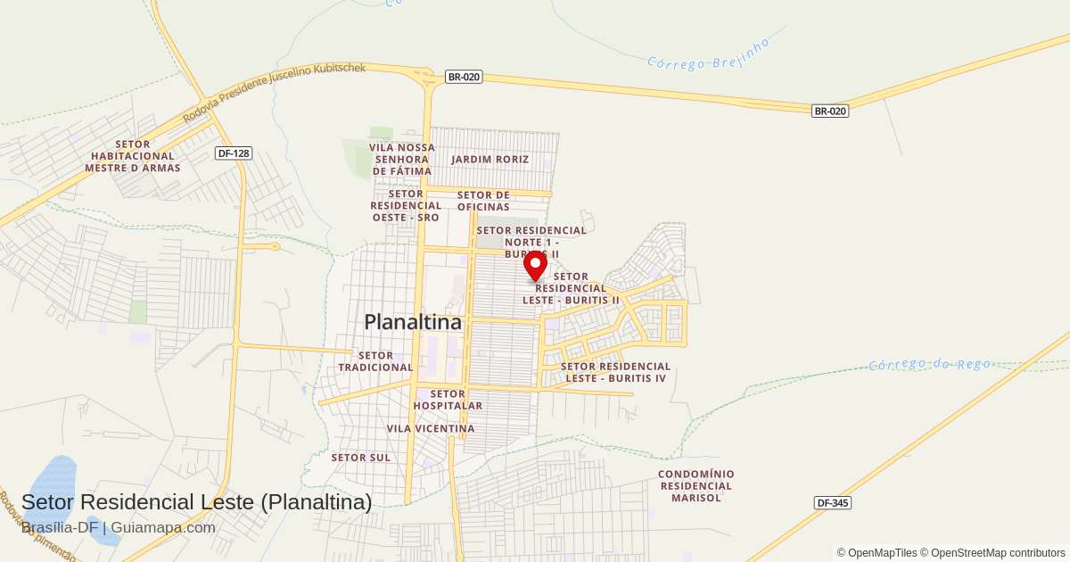 Bairro Setor Residencial Leste (Planaltina) - Brasília - DF