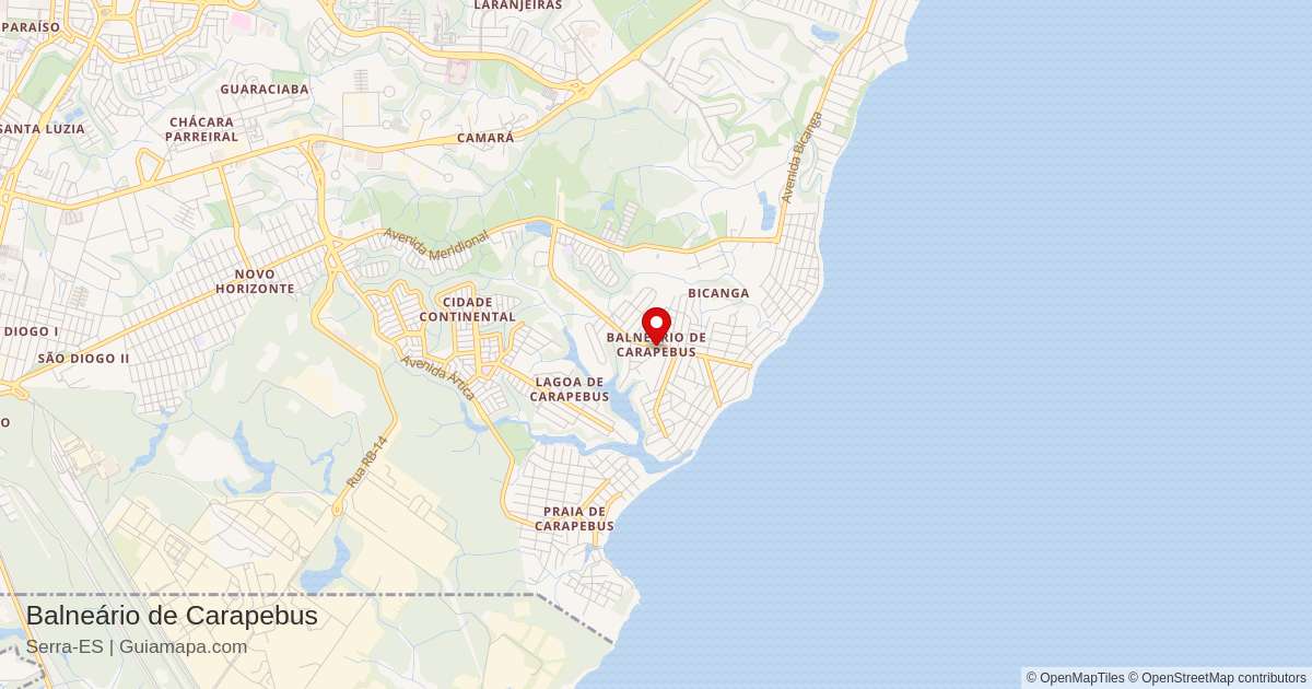 Bairro Balneário de Carapebus - Serra - ES