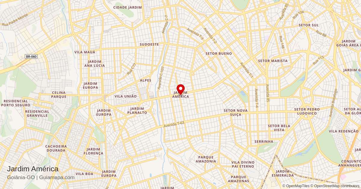Bairro Jardim América - Goiânia - GO