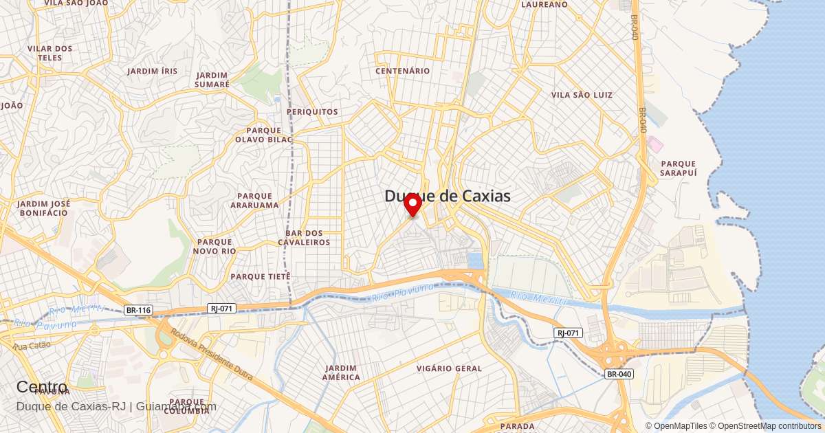 Bairro Centro - Duque de Caxias - RJ