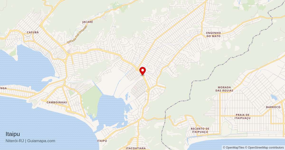 Bairro Itaipu - Niterói - RJ