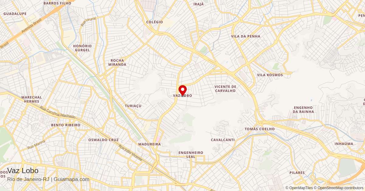 Bairro Vaz Lobo - Rio de Janeiro - RJ