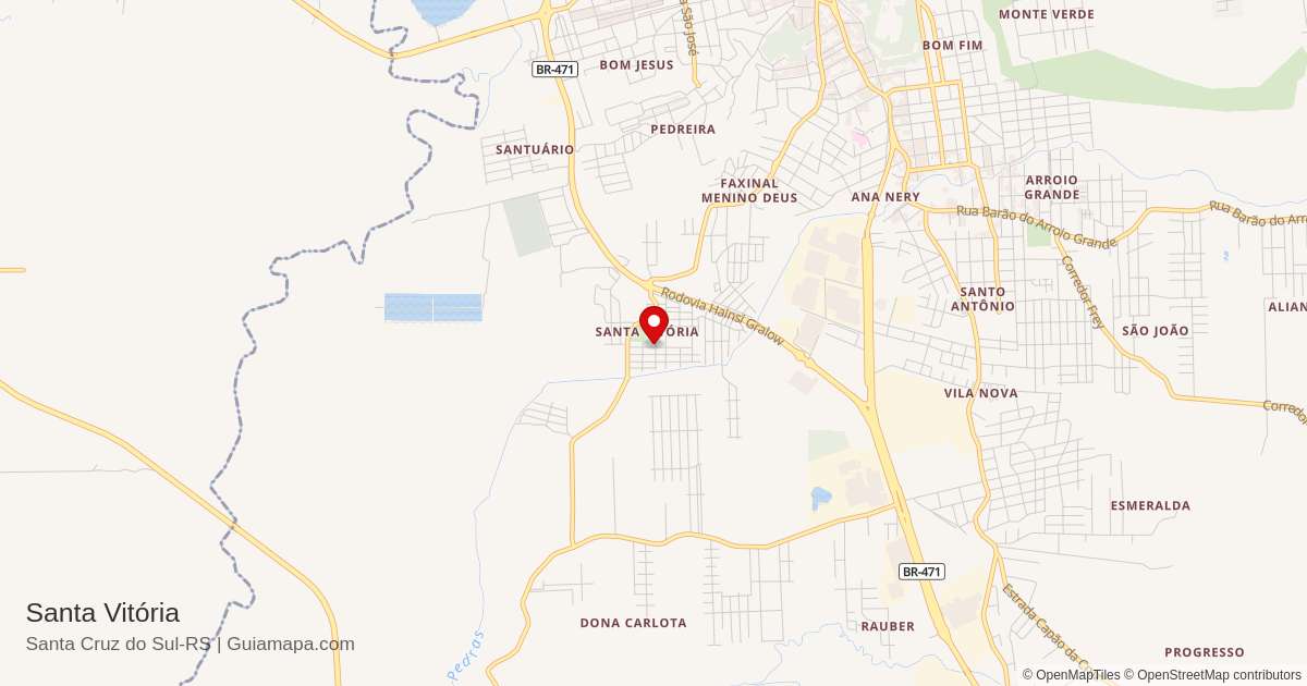 Bairro Santa Vitória - Santa Cruz do Sul - RS