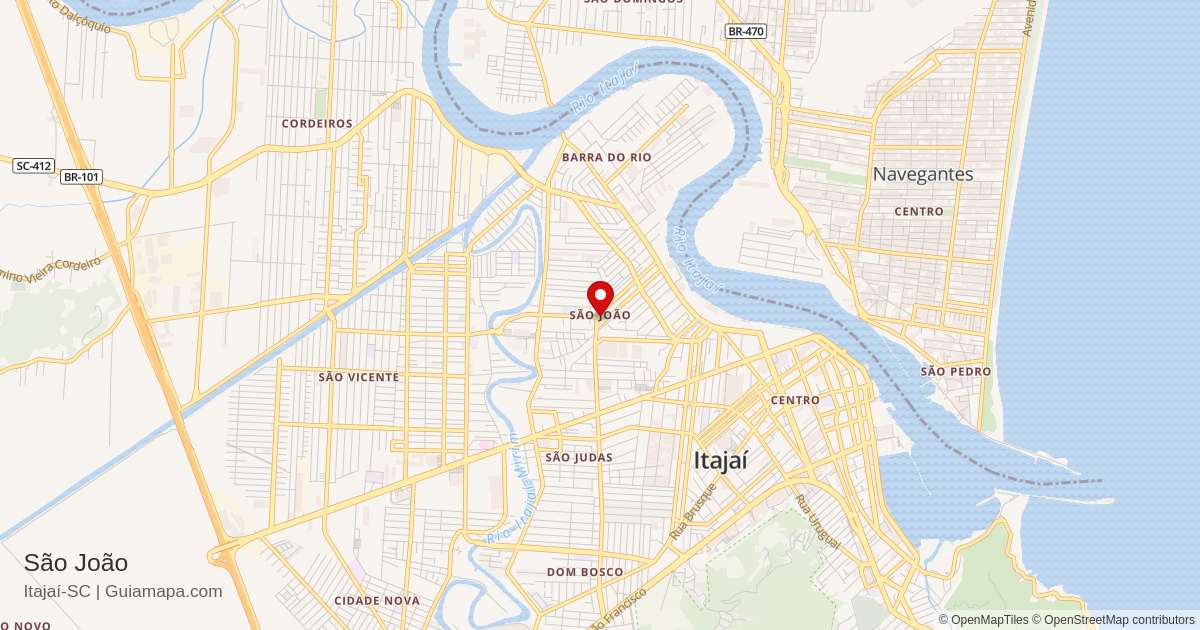 Bairro São João - Itajaí - SC