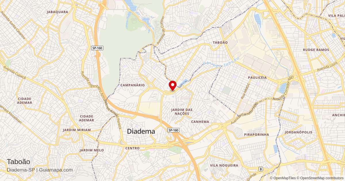 Bairro Taboão - Diadema - SP