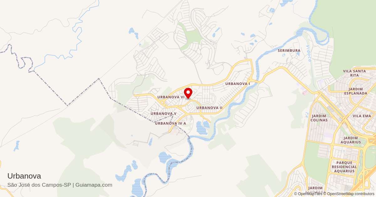 Bairro Urbanova - São José dos Campos - SP
