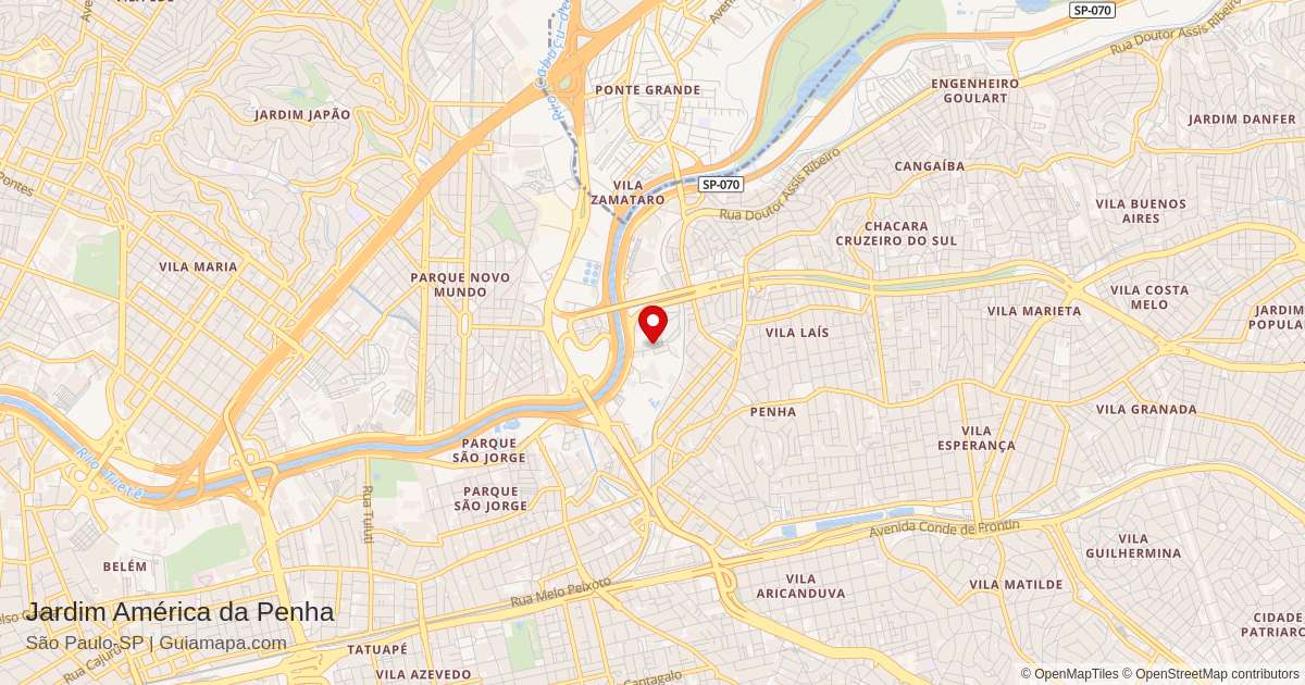 Bairro Jardim América da Penha - São Paulo - SP