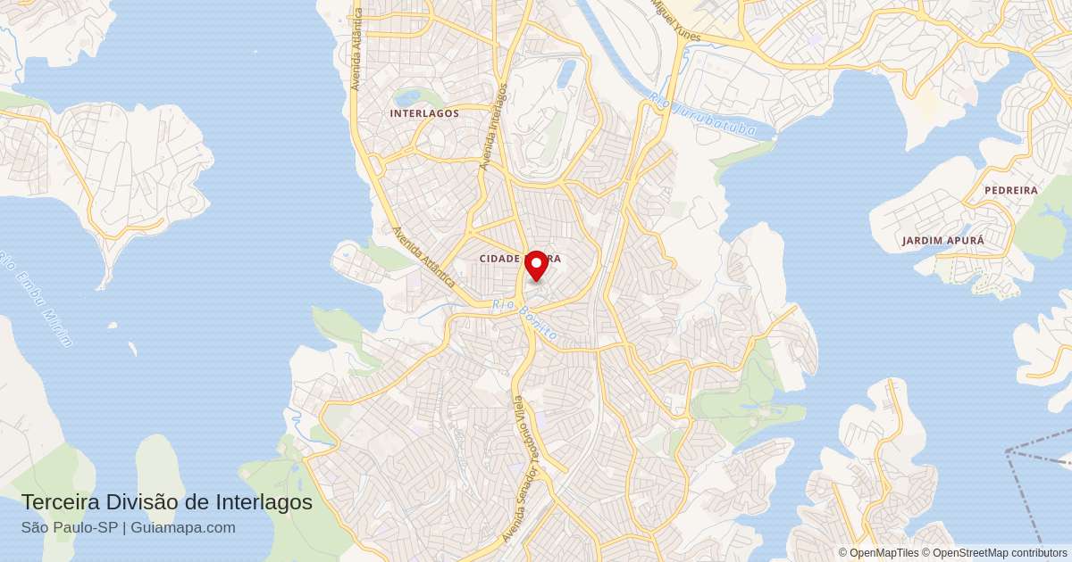 Bairro Terceira Divisão de Interlagos - São Paulo - SP